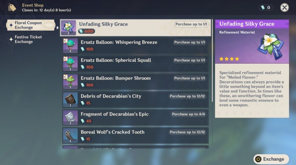 Guide Windblume Festival Genshin Impact 3.5 Rerun